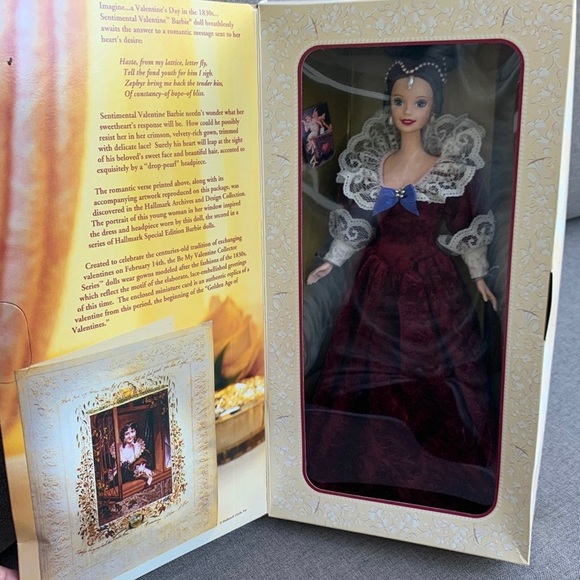 Mattel | Toys | Sentimental Valentine Barbie Vintage 996 | Poshmark